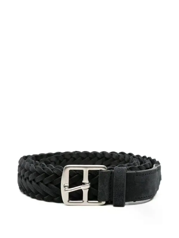Officine Creative Braided Suede Belt
