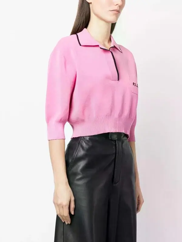 Philosophy Di Lorenzo Serafini Embroidered-logo Polo Jumper