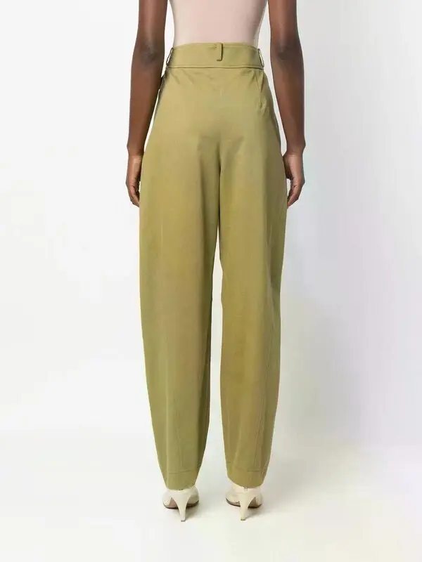 Alberta Ferretti Pleat-detail Trousers