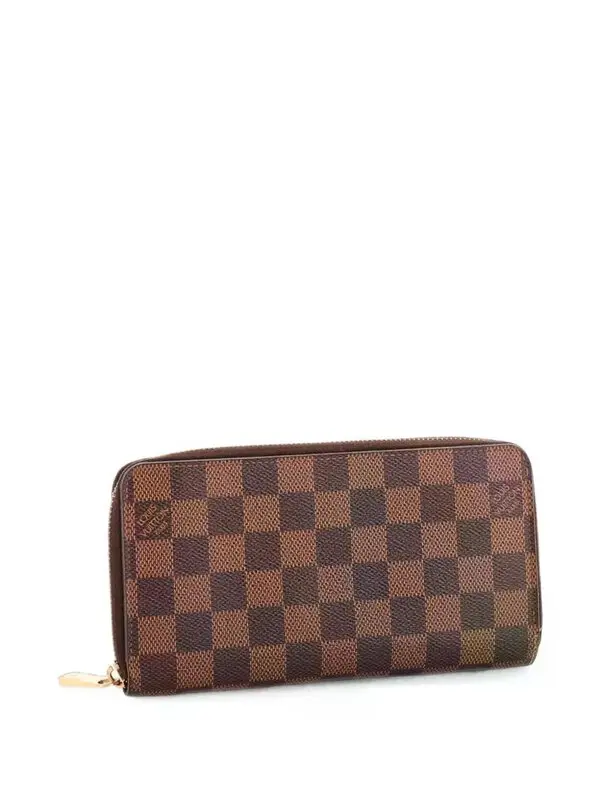 LOUIS VUITTON Zippy Wallet Damier Small Wallets