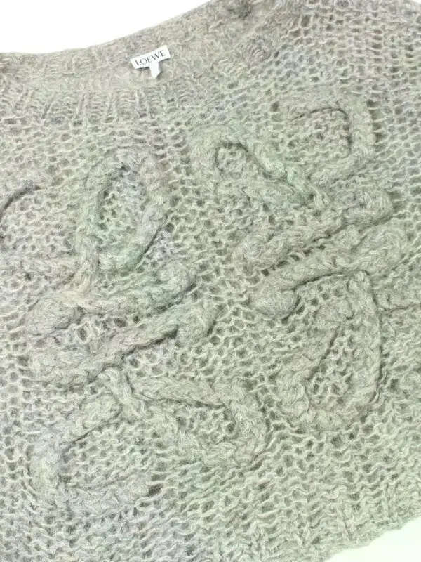 Loewe 2010s Anagram Knitted Sweater