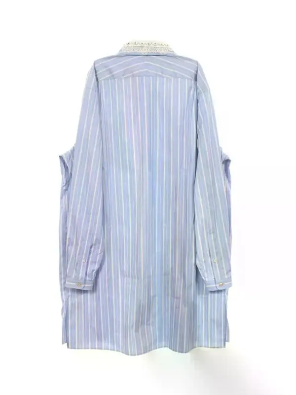 Gucci 2010s Striped Shirt Dress