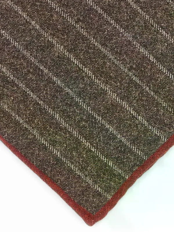 Brunello Cucinelli Pinstripe-pattern Pocket Square