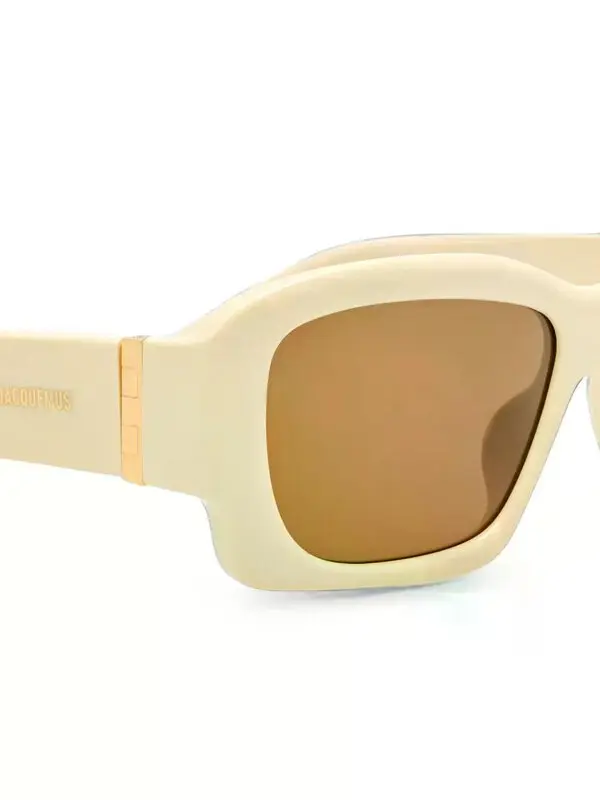 Jacquemus Croisiere Rectangle-frame Sunglasses