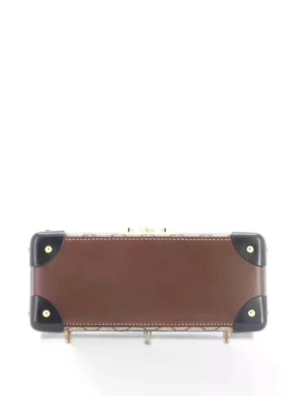 Gucci Padlock Bamboo Gg Coated Canvas Small Shoulder Bag