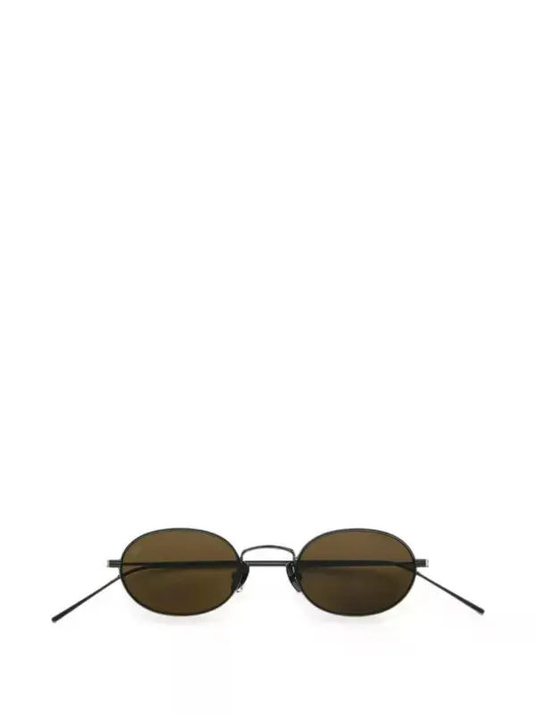 AKILA Rio Oval-frame Sunglasses - Black