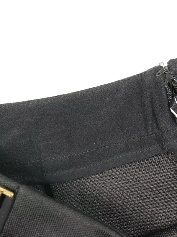 Fendi 2000s Logo-plaque Pencil Midi Skirt