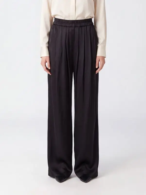 Isabel Marant Étoile High-waisted Wide-leg Palazzo Trousers - Black