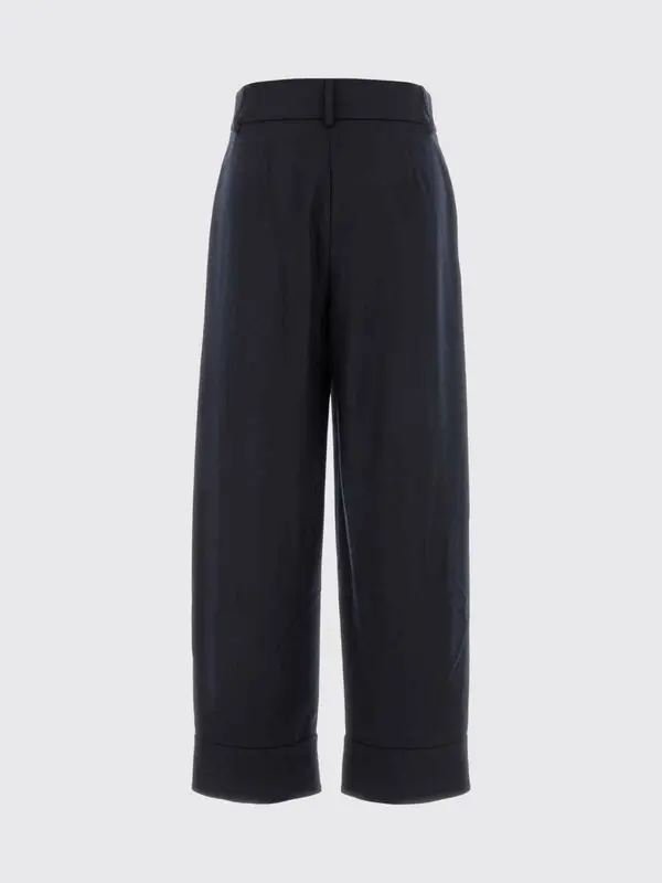 Giorgio Armani High-waisted Virgin Wool Palazzo Trousers