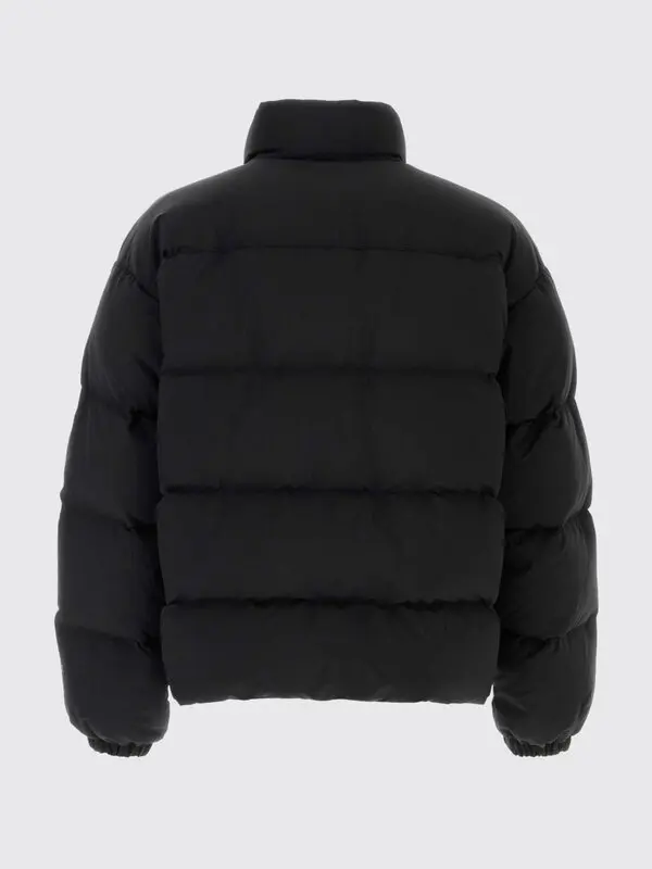 JIL SANDER Quilted High Neck Puffer Jacket - Black