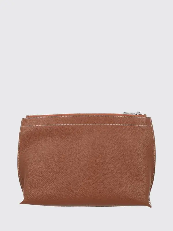 A.p.c. Hammered Calfskin Clutch - Leather