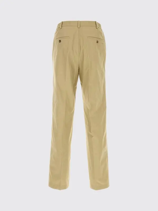 A.p.c. Dylan Straight Fit Cotton Chino Trousers With Mid-rise Waist - Beige