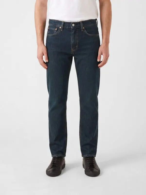 LEVI'S Tapered Fit Mid-rise Stretch Cotton Jeans - Blue