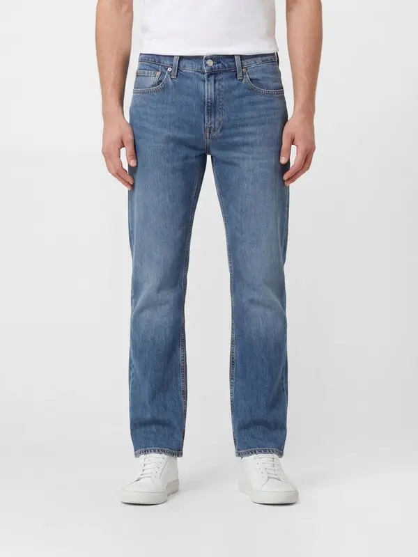 LEVI'S Tapered Fit Mid-rise Stretch Cotton Jeans - Denim