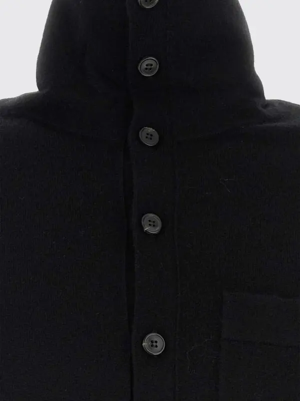 Dries Van Noten Monaco Pure Cashmere Cardigan With Classic Collar