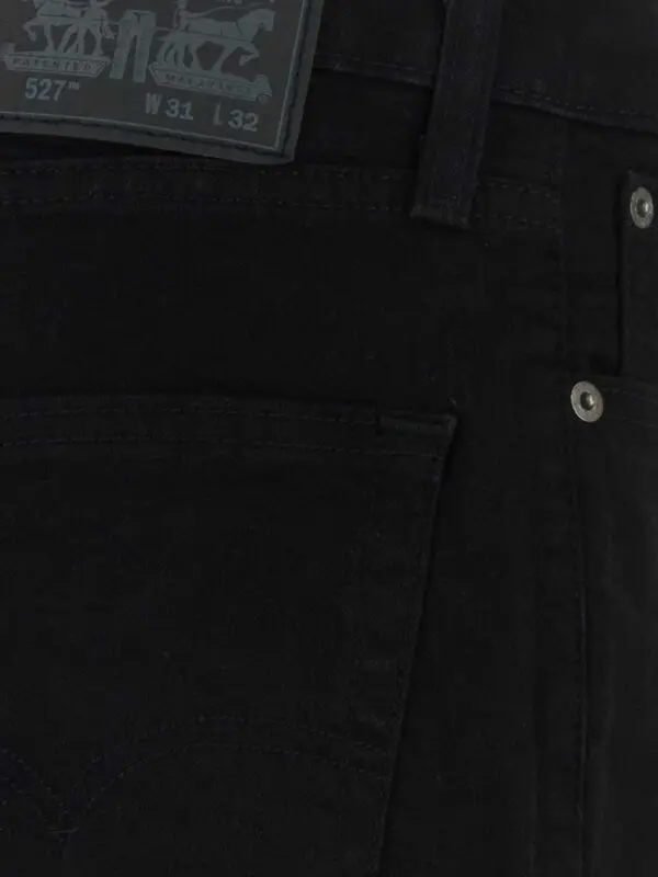 LEVI'S 527 Slim Fit Bootcut Jeans - Black