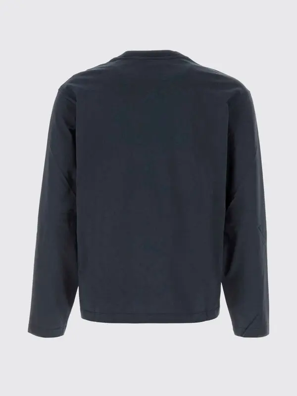 JIL SANDER Long-sleeved Cotton T-shirt With Embroidered Logo