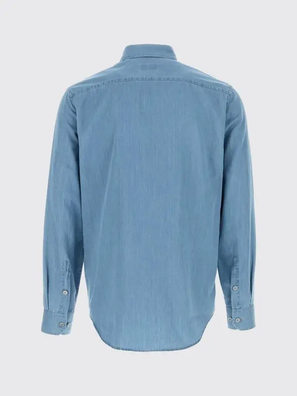 Giorgio Armani Casual Cotton Shirt With French Collar