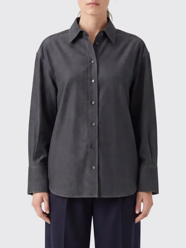 Brunello Cucinelli Cashmere Shirt With French Collar