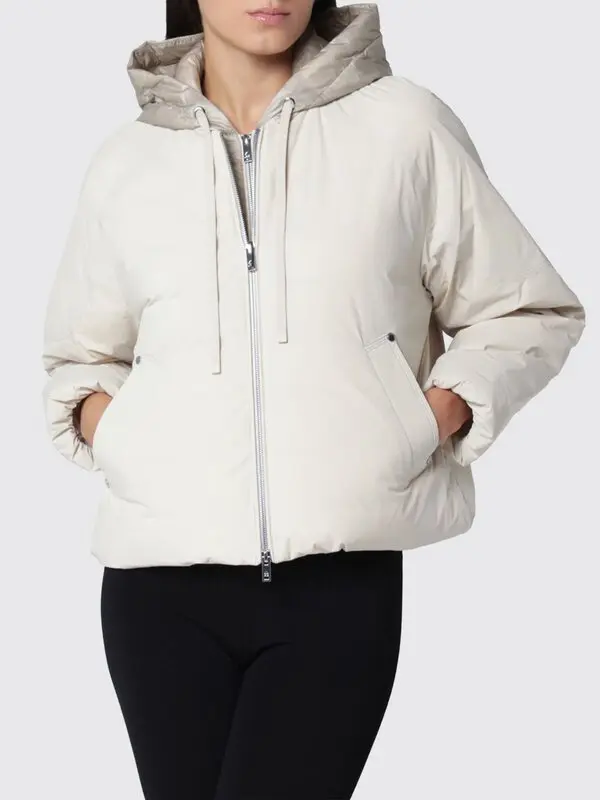 Moose Knuckles Tegan Hooded Padded Ripstop Nylon Bomber Jacket - Beige