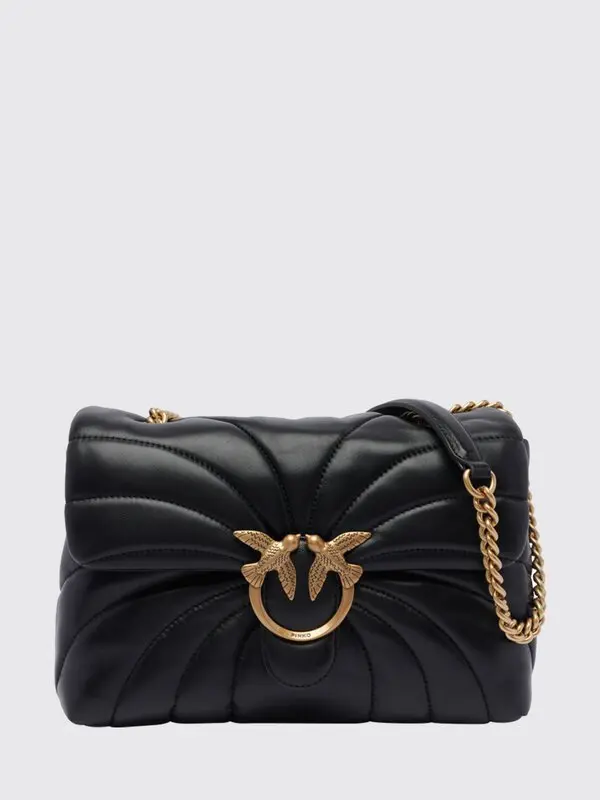 Pinko Leather Shoulder Bag