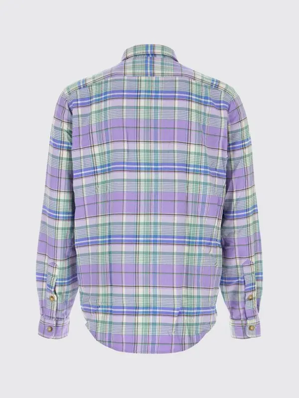 Polo Ralph Lauren Long-sleeved Check Cotton Shirt - Lavender