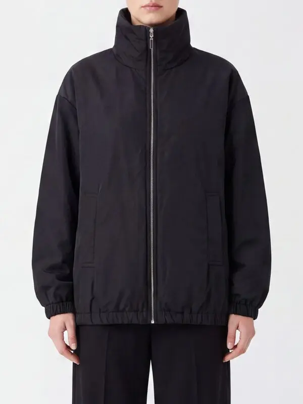 Max Mara Claudia Reversible Padded Bomber Jacket In Technical Fabric