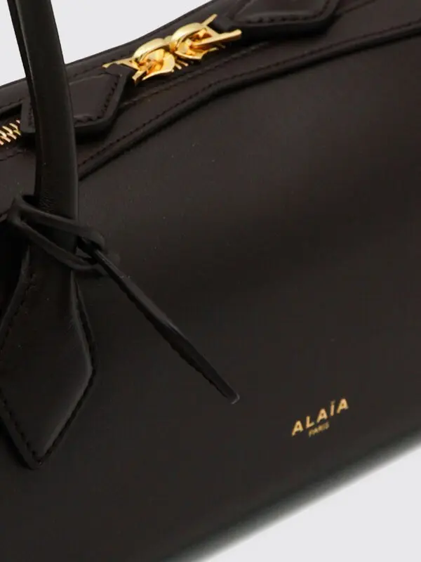 Alaïa Le Teckel Leather Shoulder Bag - Brown