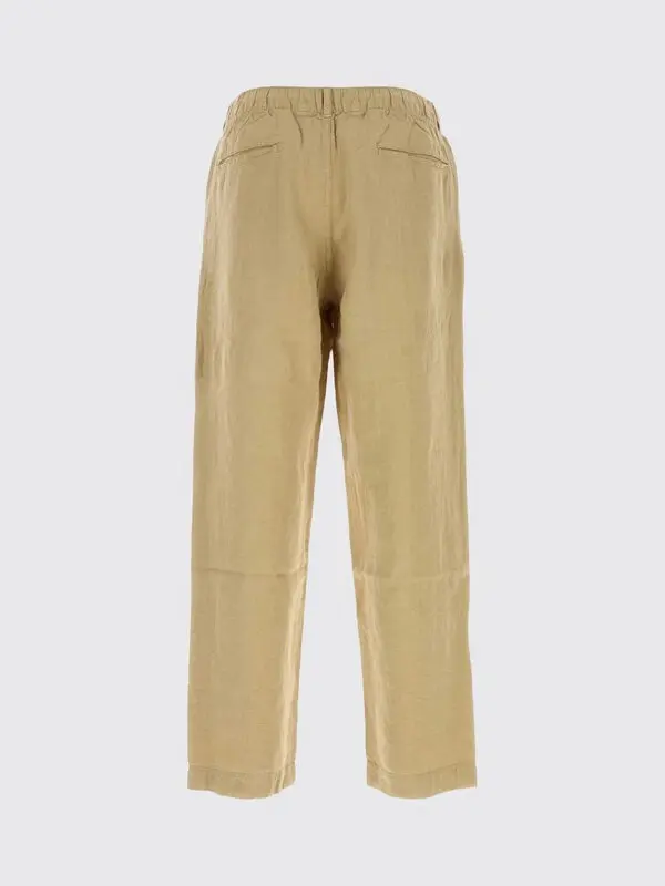 Polo Ralph Lauren Slim Fit Linen Drawstring Pants - Beige