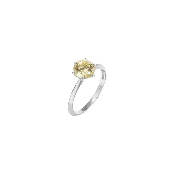 Arte Madrid Genuino Ring Canary - Yellow