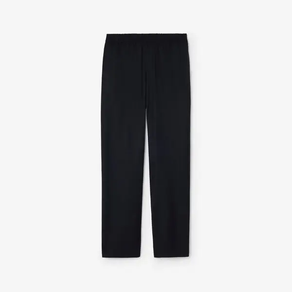Burberry Wool Flannel Track Pants