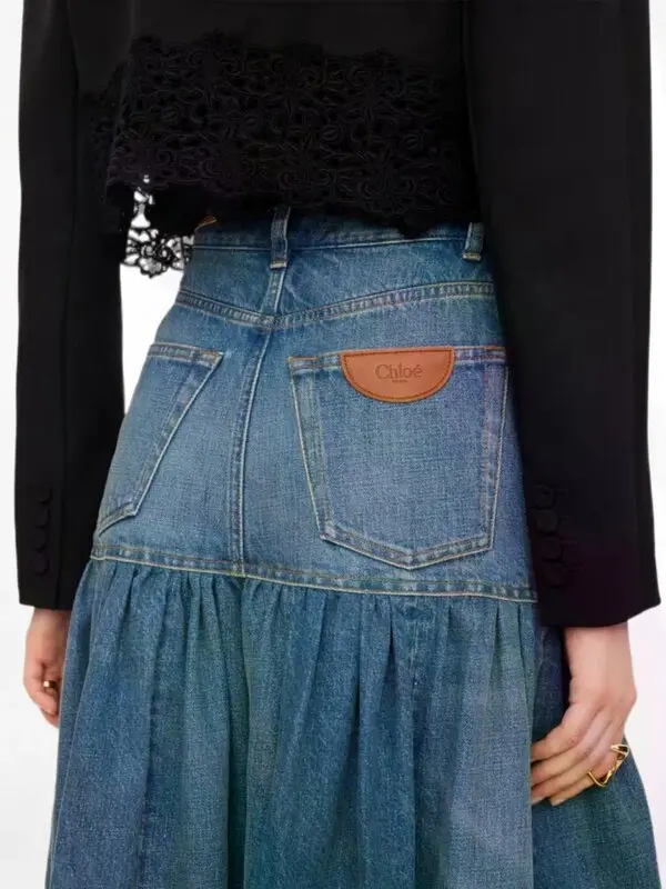 Chloé High-rise Balloon Jeans In Denim
