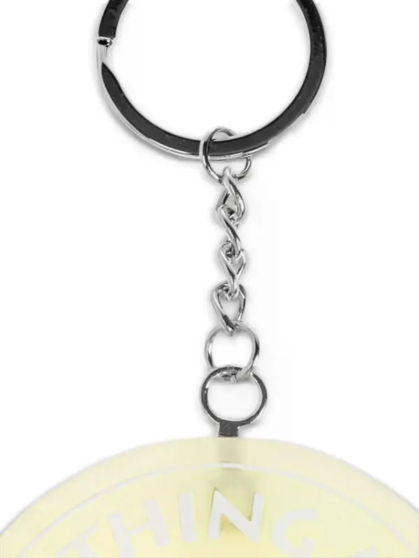 A BATHING APE Logo-print Circular Keyring