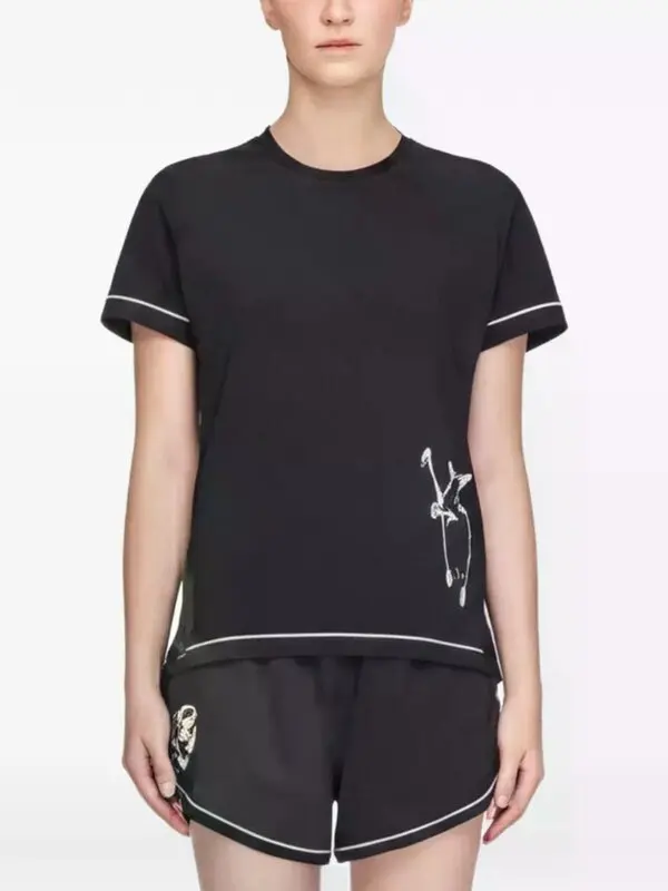 Y3 Chito Graphic Running Short Sleeve T-shirt