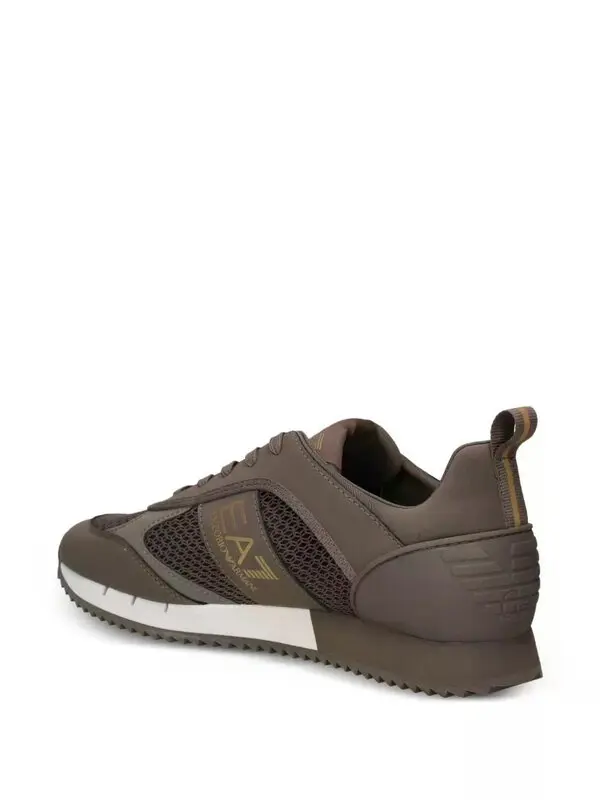 EA7 Logo-print Mesh Sneakers
