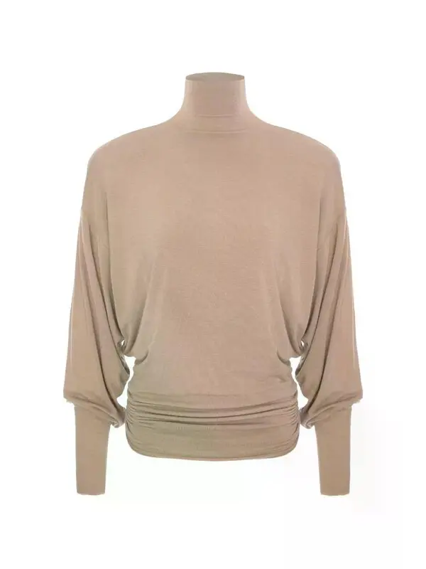 MANURI Romy Padded-shoulder Blouse