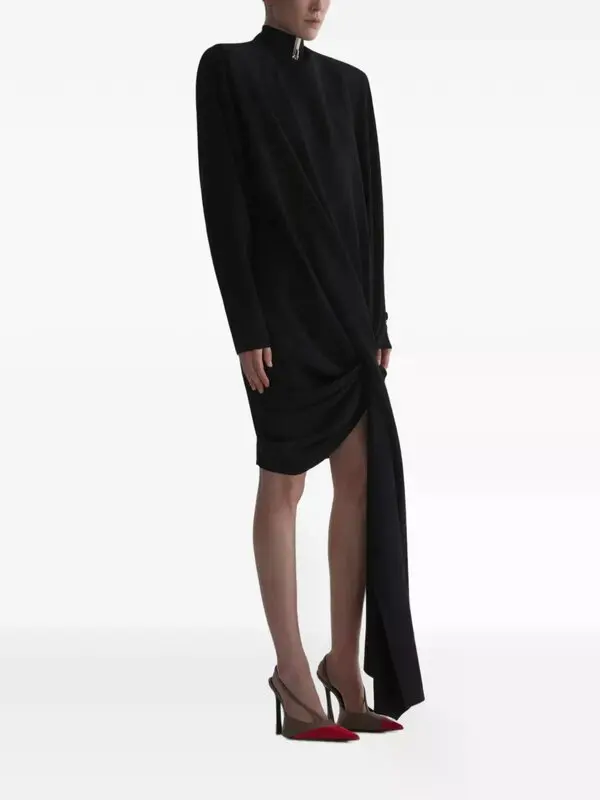 MUGLER Cascade Boxy Dress