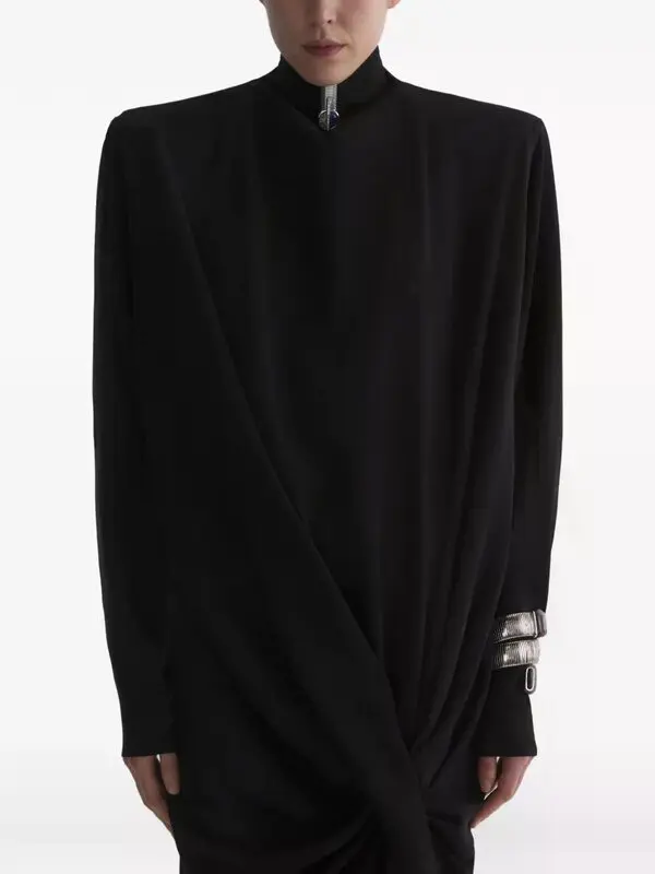 MUGLER Cascade Boxy Dress