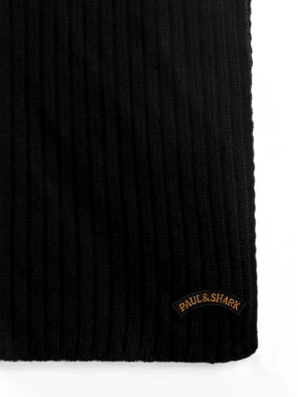 Paul & Shark Ribbed-knit Scarf