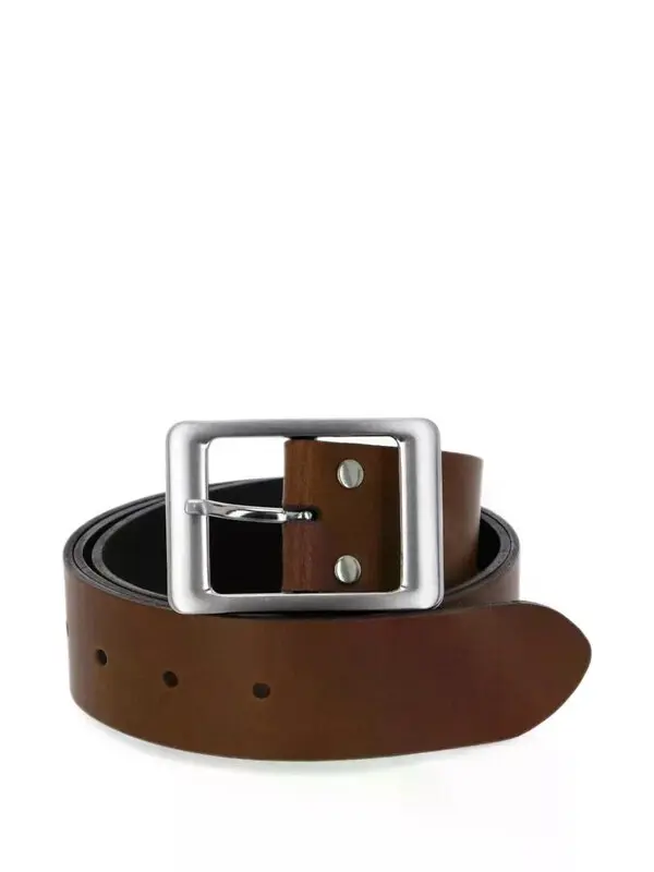 BGM LABEL Buckle-fastening Leather Belt