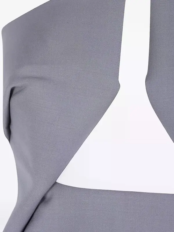 Rick Owens Cut-out Strapless Dress