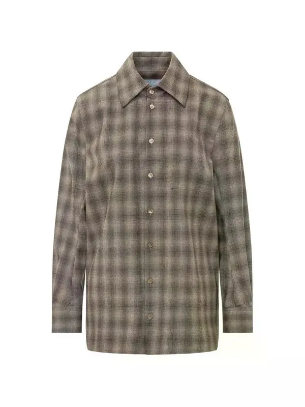THE SEAFARER Tara Checked Shirt