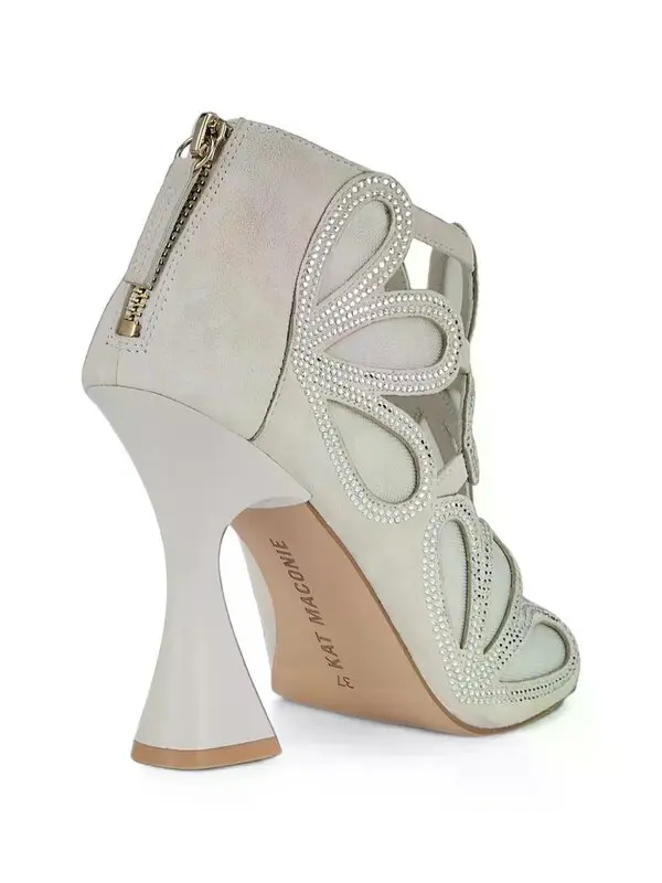 KAT MACONIE Crystal-embellished Cutout Sandals