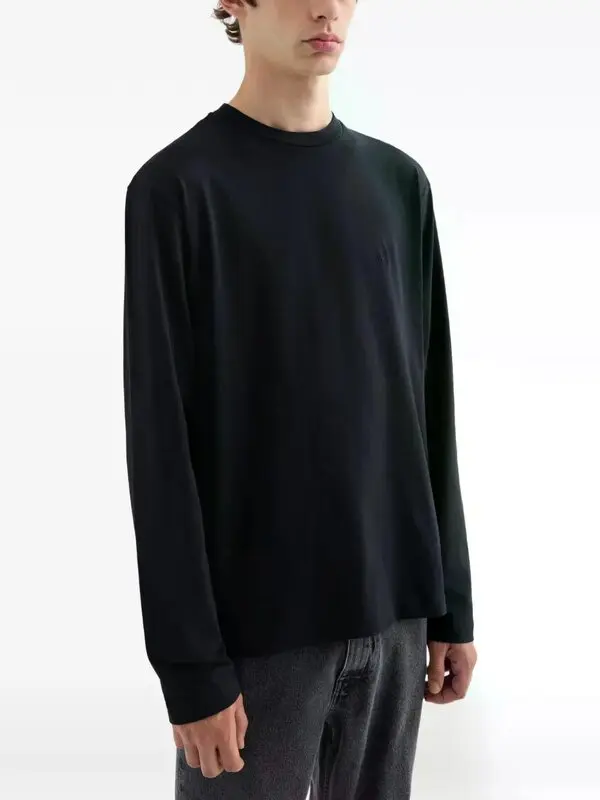 JIL SANDER 3-pack Long-sleeved Cotton T-shirt Set With Embroidered Monogram