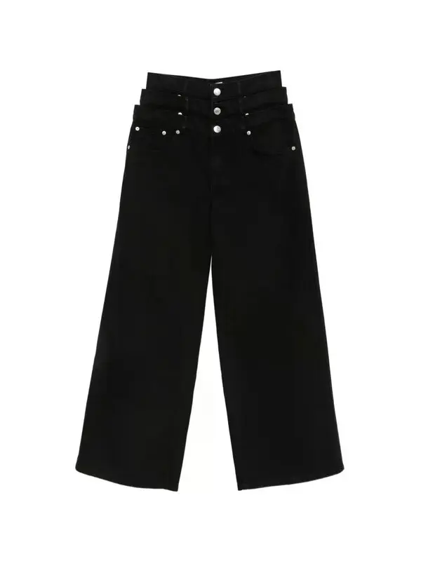 Viktor & Rolf Triple-layer Jeans - Black