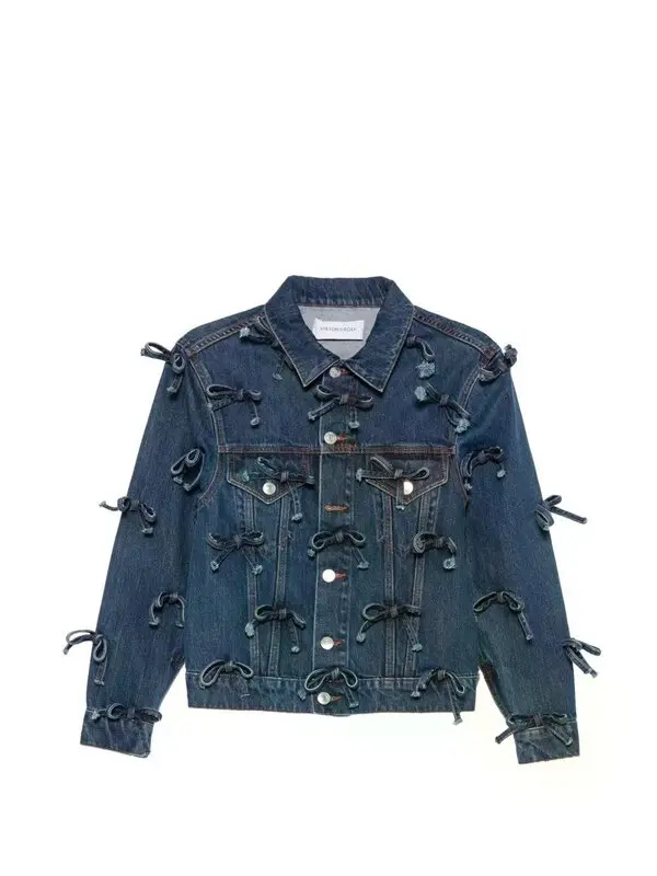 Viktor & Rolf Bow-embellished Denim Jacket