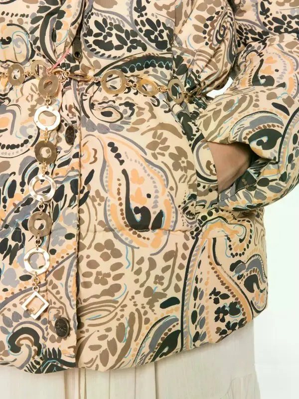 Etro Paisley-print Hooded Padded Jacket