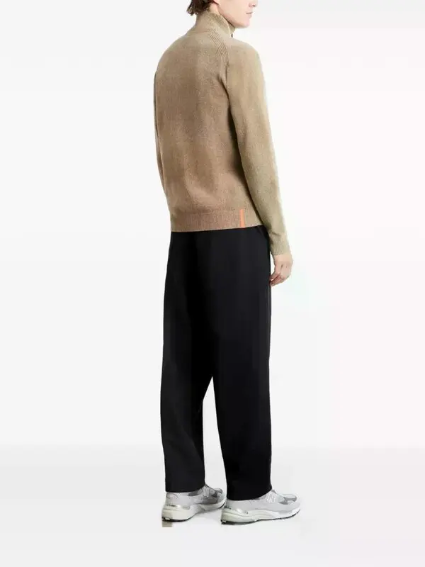RRD Zip-up High-neck Sweater