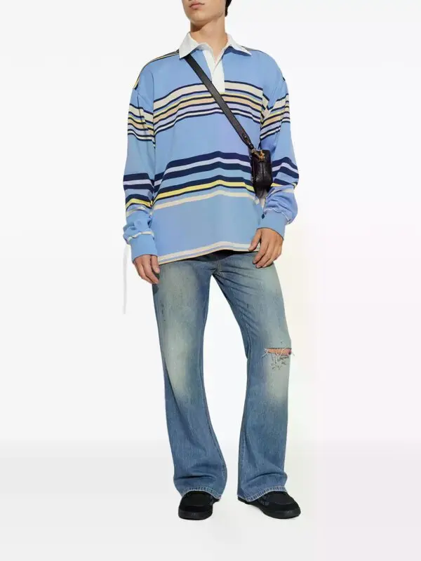 Amiri Distressed Paint-splatter Jeans