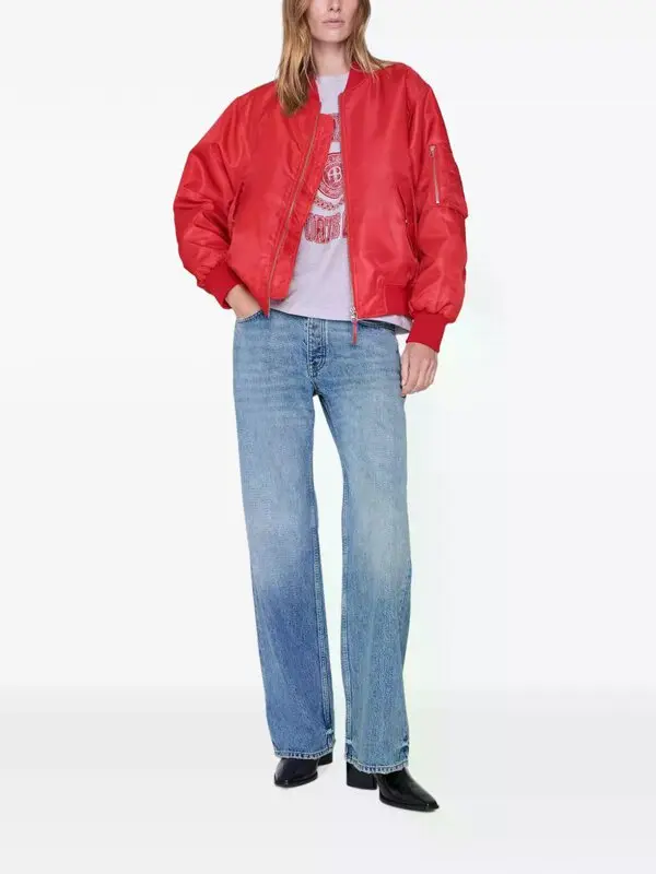 ANINE BING Cade T-shirt Collegiate